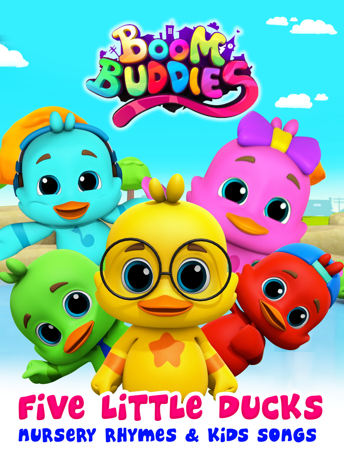 Prime Video: Five Little Ducks Nursery Rhymes & Kids Songs - Boom Buddies
