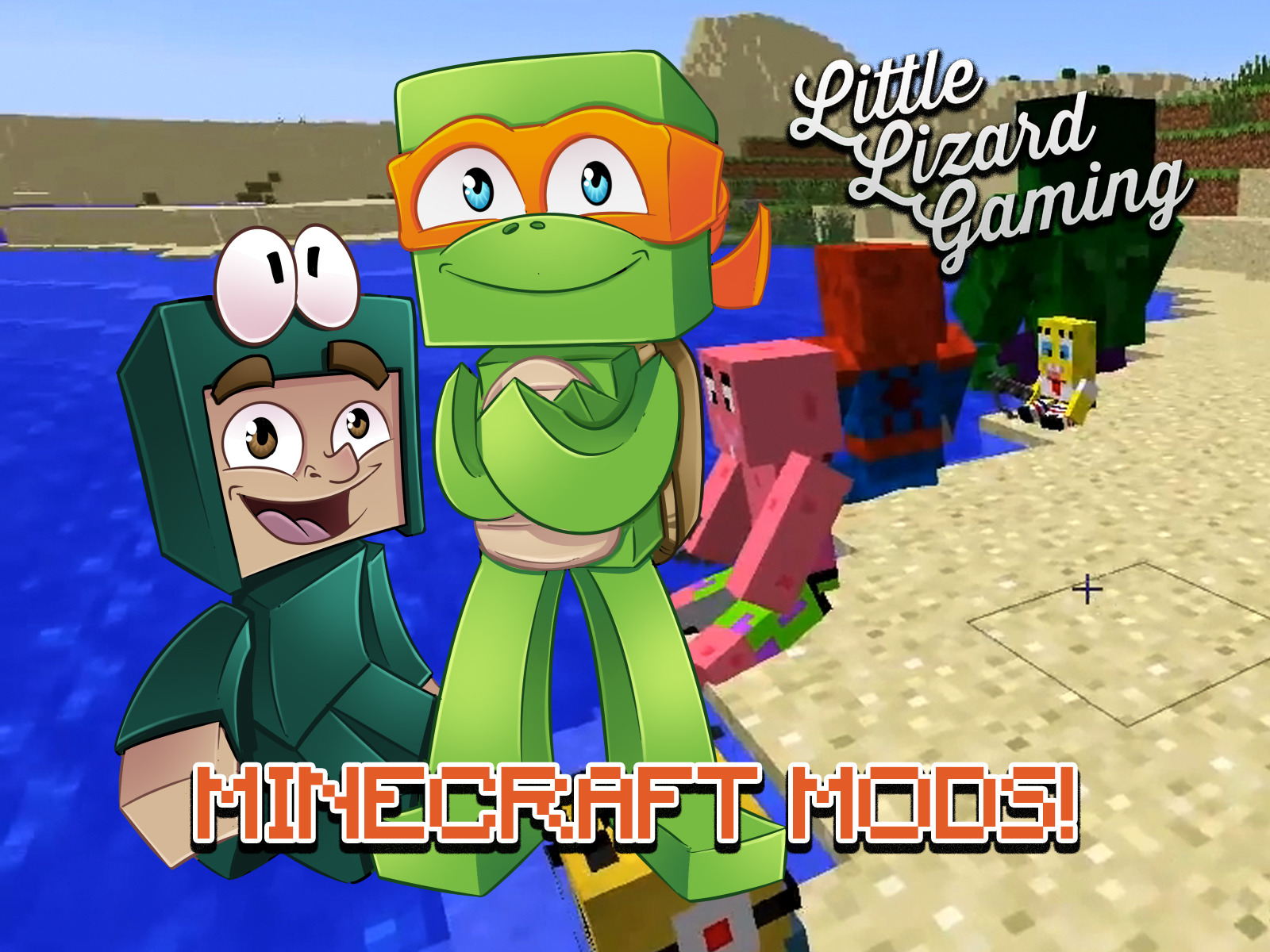 Prime Video: Clip: Little Lizard Gaming - Minecraft Mods!