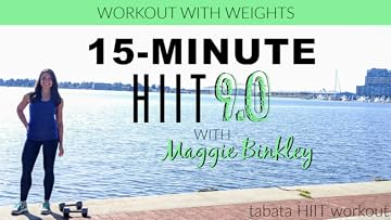 Amazon.com: 15-Minute HIIT 9.0 (tabata workout with weights) : Maggie ...
