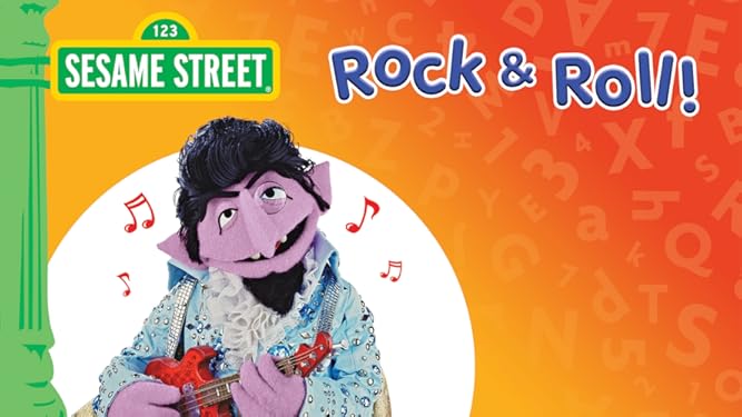Sesame Street Rock Roll Vhs