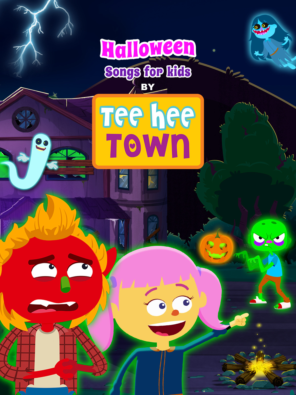 Prime Video: Halloween Songs for Kids by Teehee Town