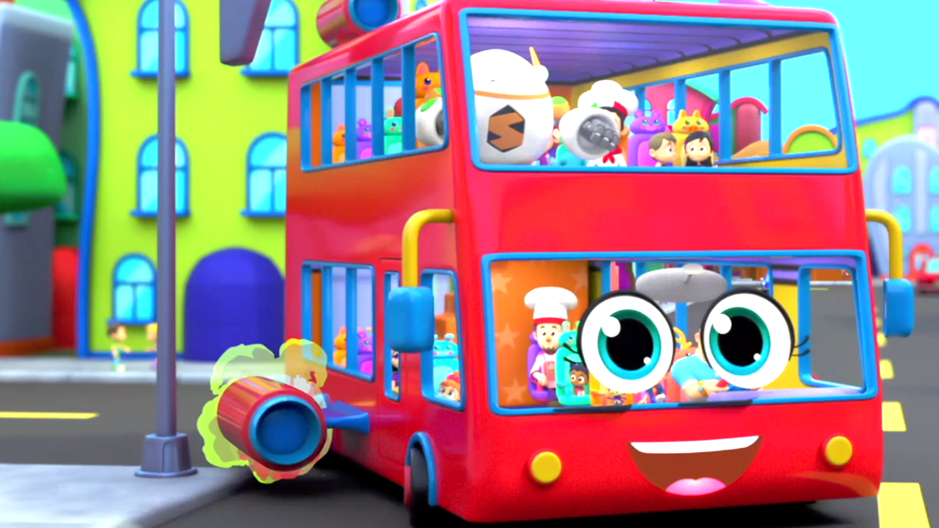 Amazon.com: Wheels On The Bus Non-Stop - Kids TV : Kids TV, Bob the ...