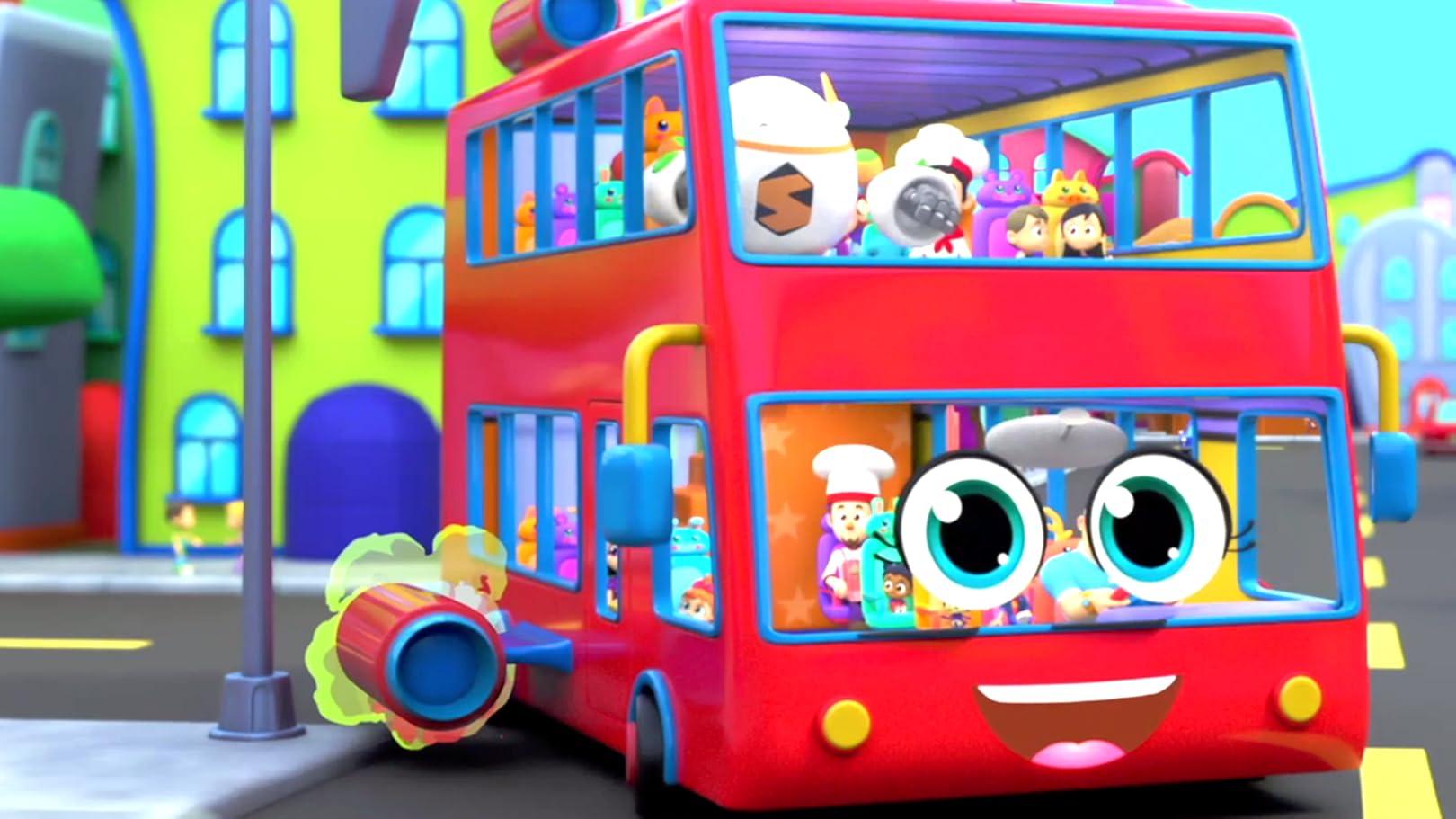 Amazon.com: Wheels On The Bus Non-Stop - Kids TV : Kids TV, Bob the ...