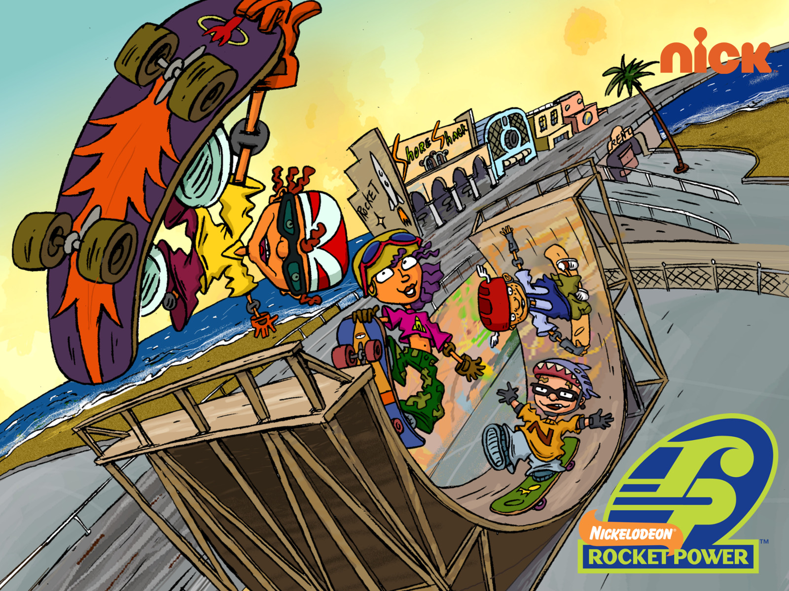 Rocket Power Otto Skating