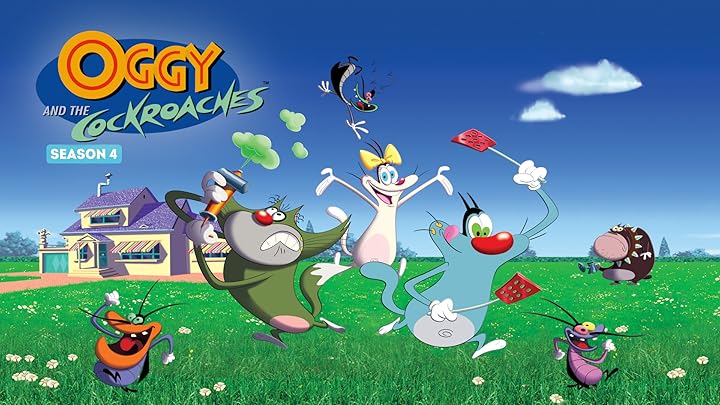 Oggy And The Cockroaches Run Olivia Run