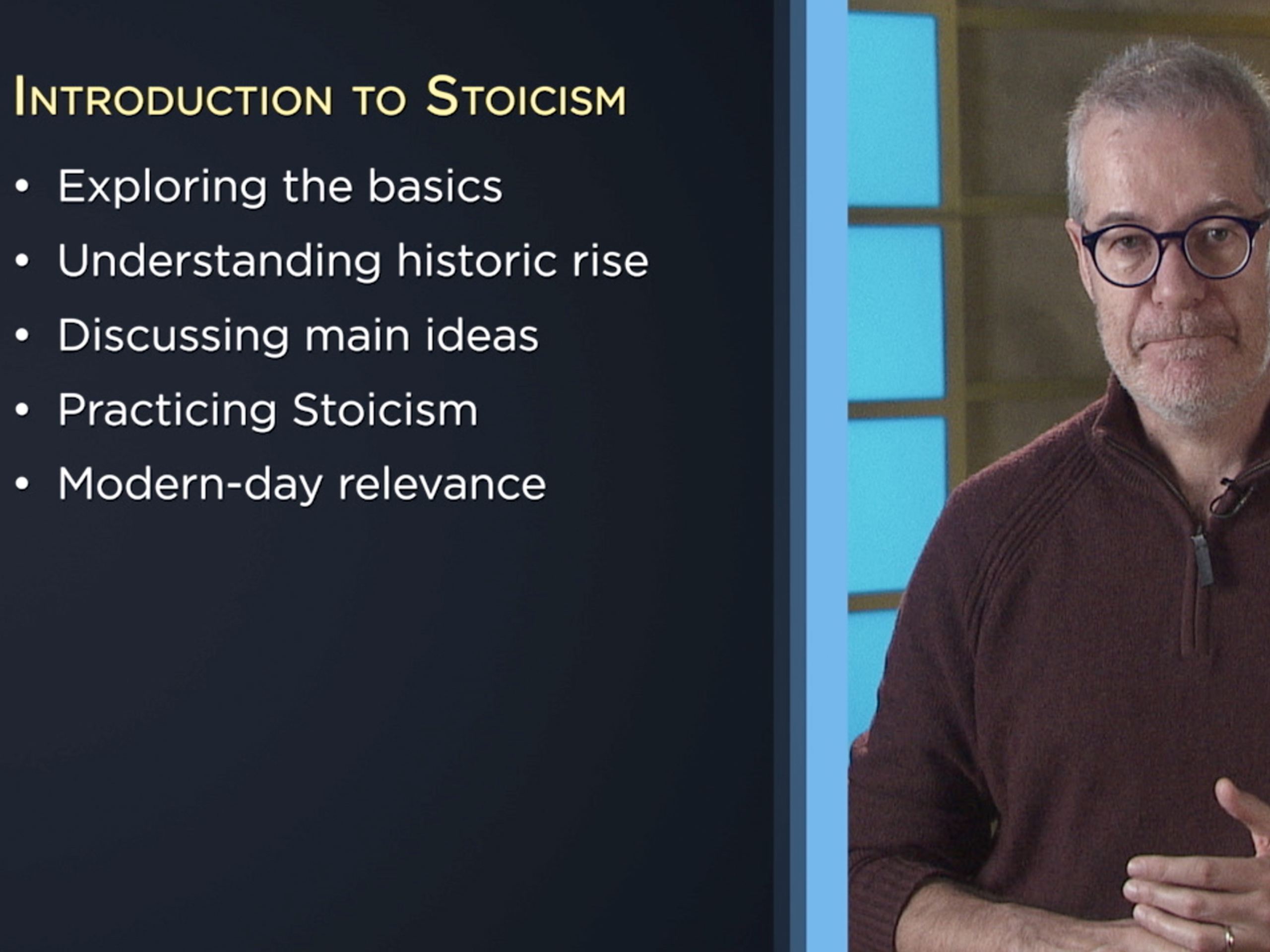 Prime Video: Think like a Stoic: Ancient Wisdom for Today's World