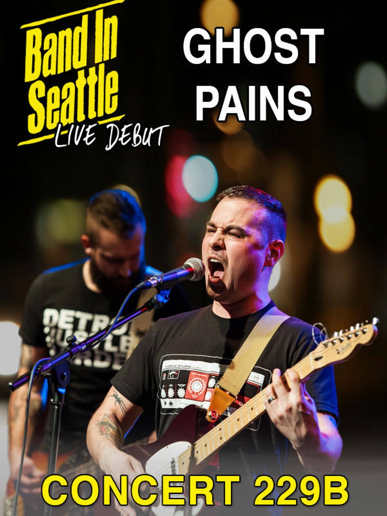 Prime Video: Ghost Pains - Band in Seattle: Live debut - Concert 229 B