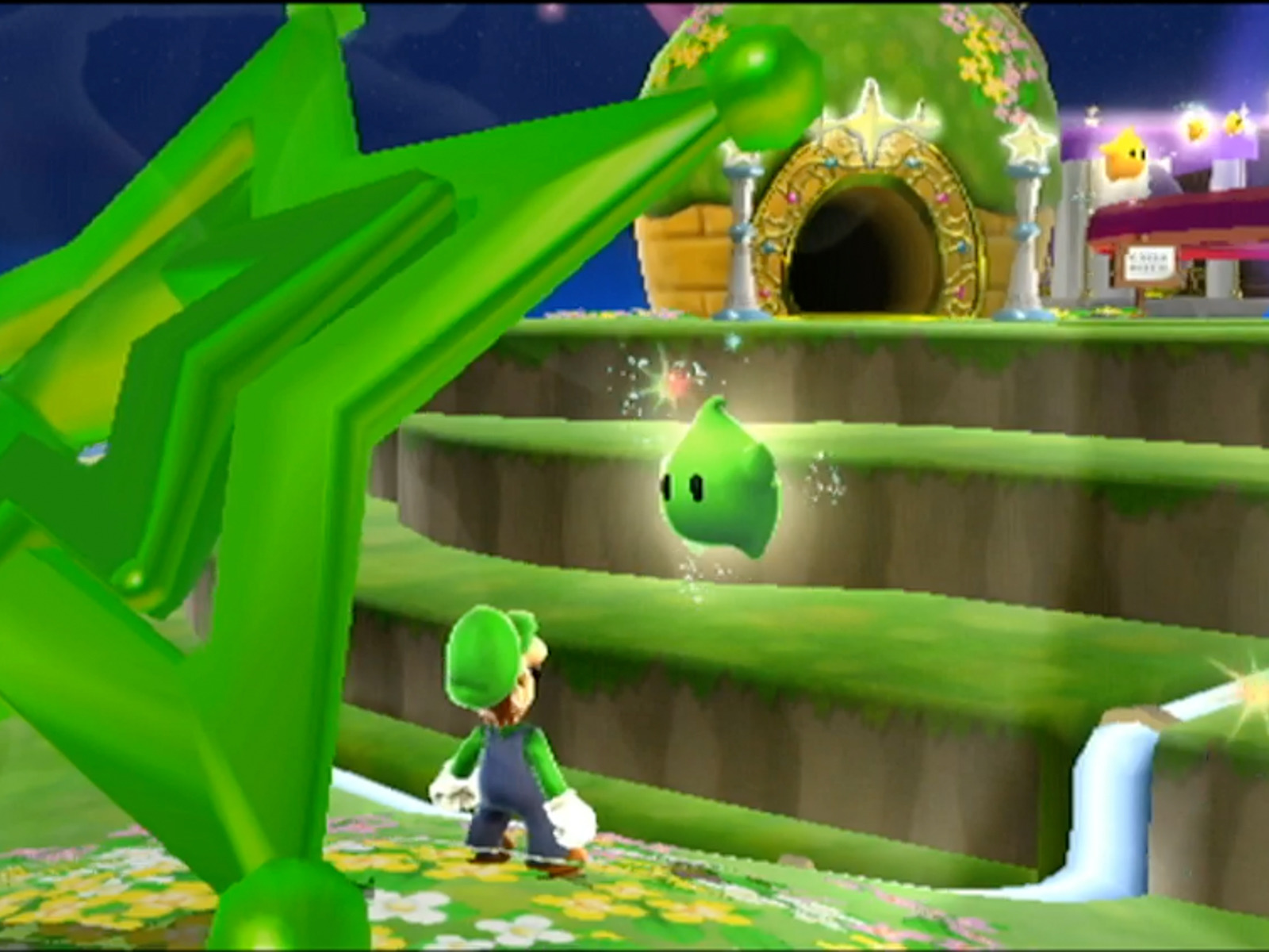 Super Mario Galaxy Luigi