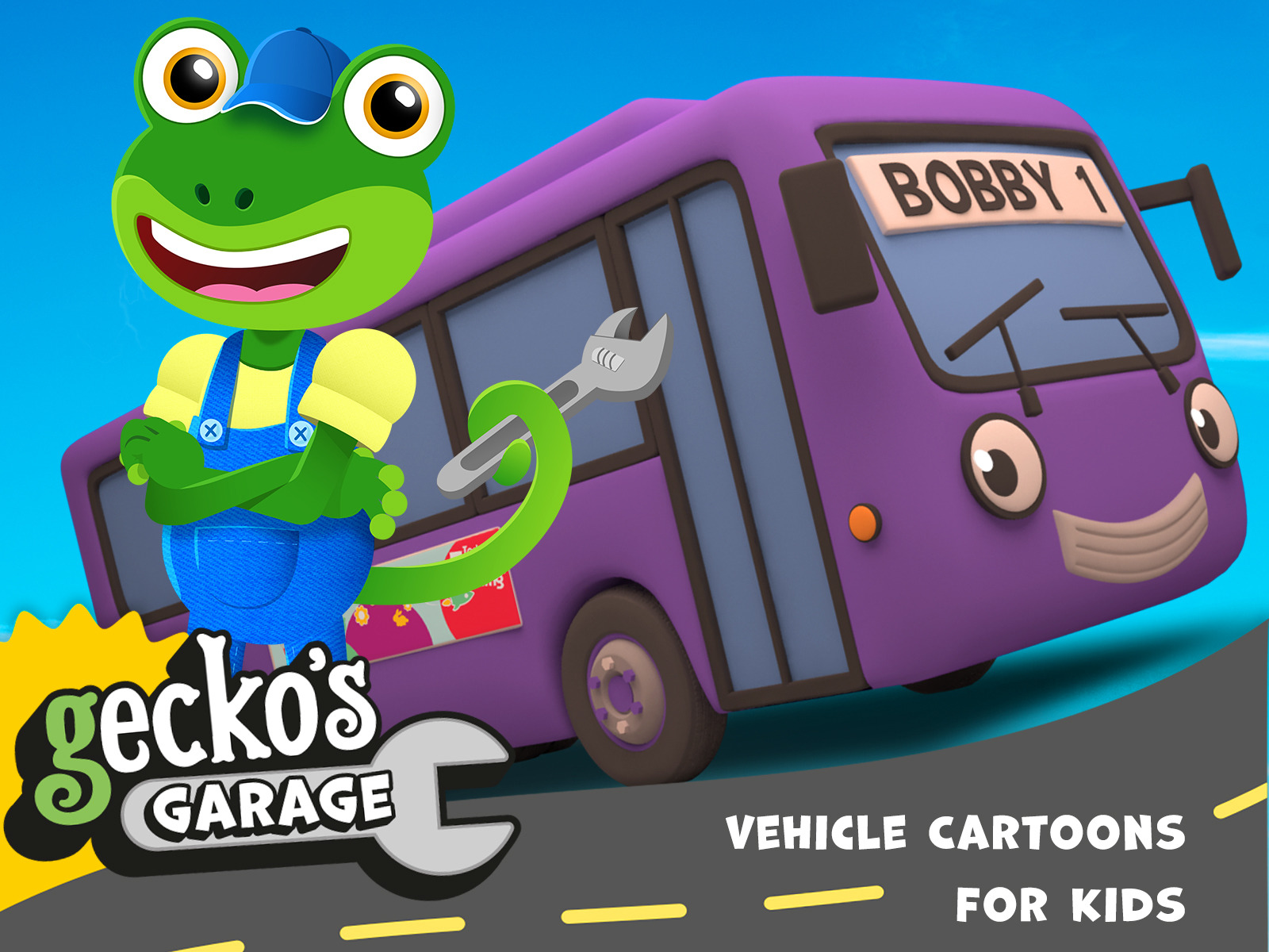 Prime Video: Gecko's Garage - Vehicle Cartoons for Kids