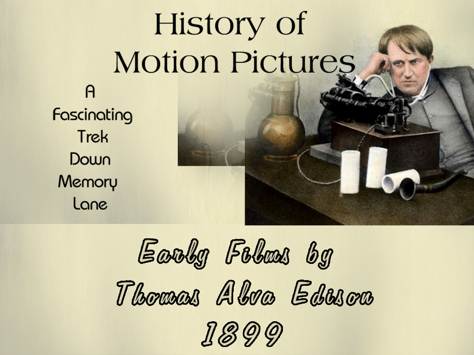 Prime Video: History of Motion Pictures