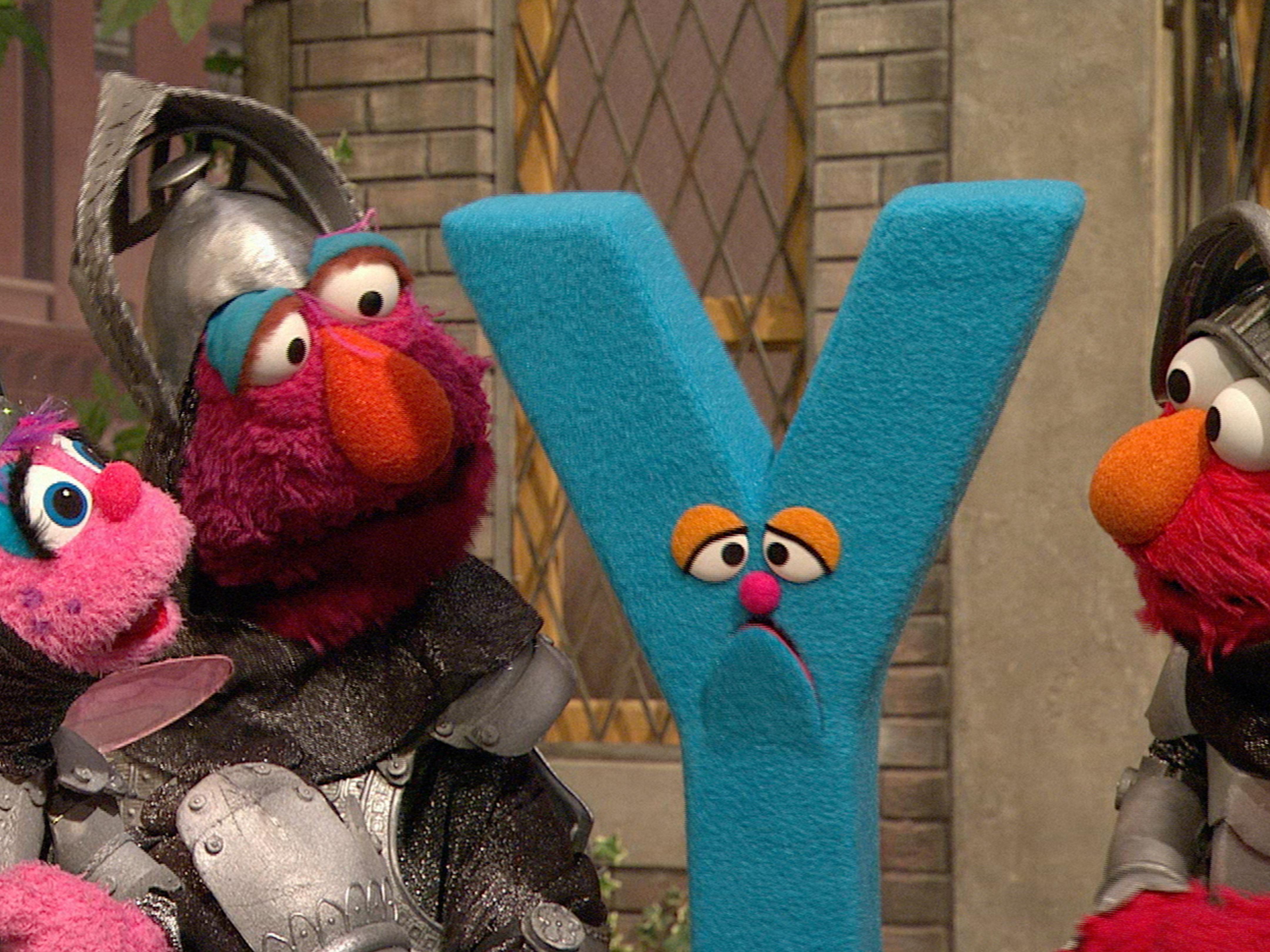 Sesame Street Letter Y