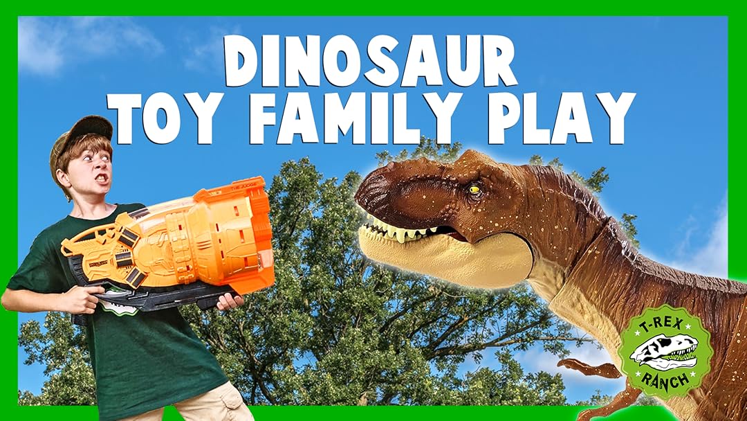 Watch Dinosaur Toy Family Play T-Rex Ranch | Prime Video