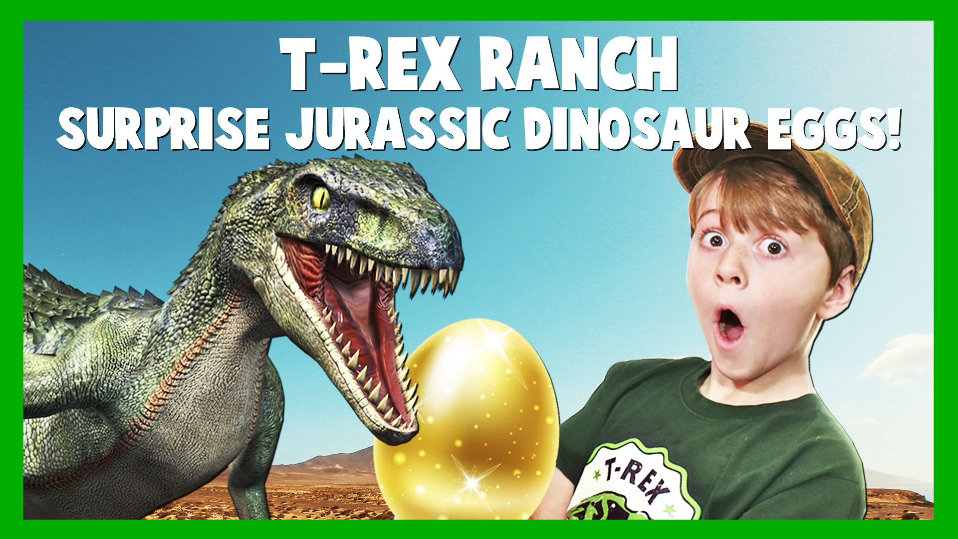 Watch T-Rex Ranch Surprise Jurassic Dinosaur Eggs! | Prime Video
