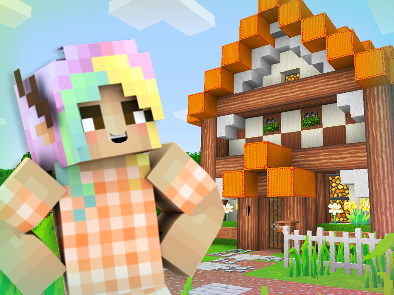 Prime Video: Clip: Pixel Crossing (Minecraft Roleplay)