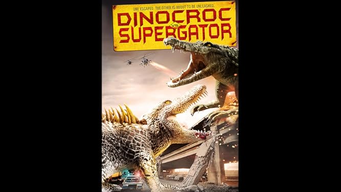 Dinocroc Vs Supergator Poster