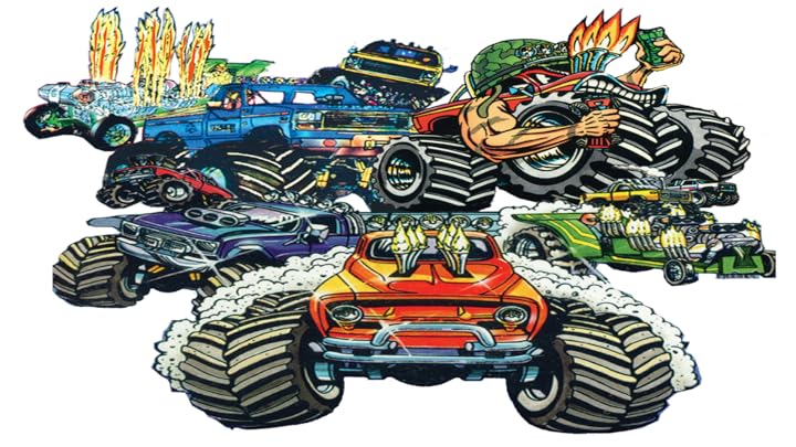 Amazon.com: Monster Truck Classics - Battle, Return & War of Monster ...