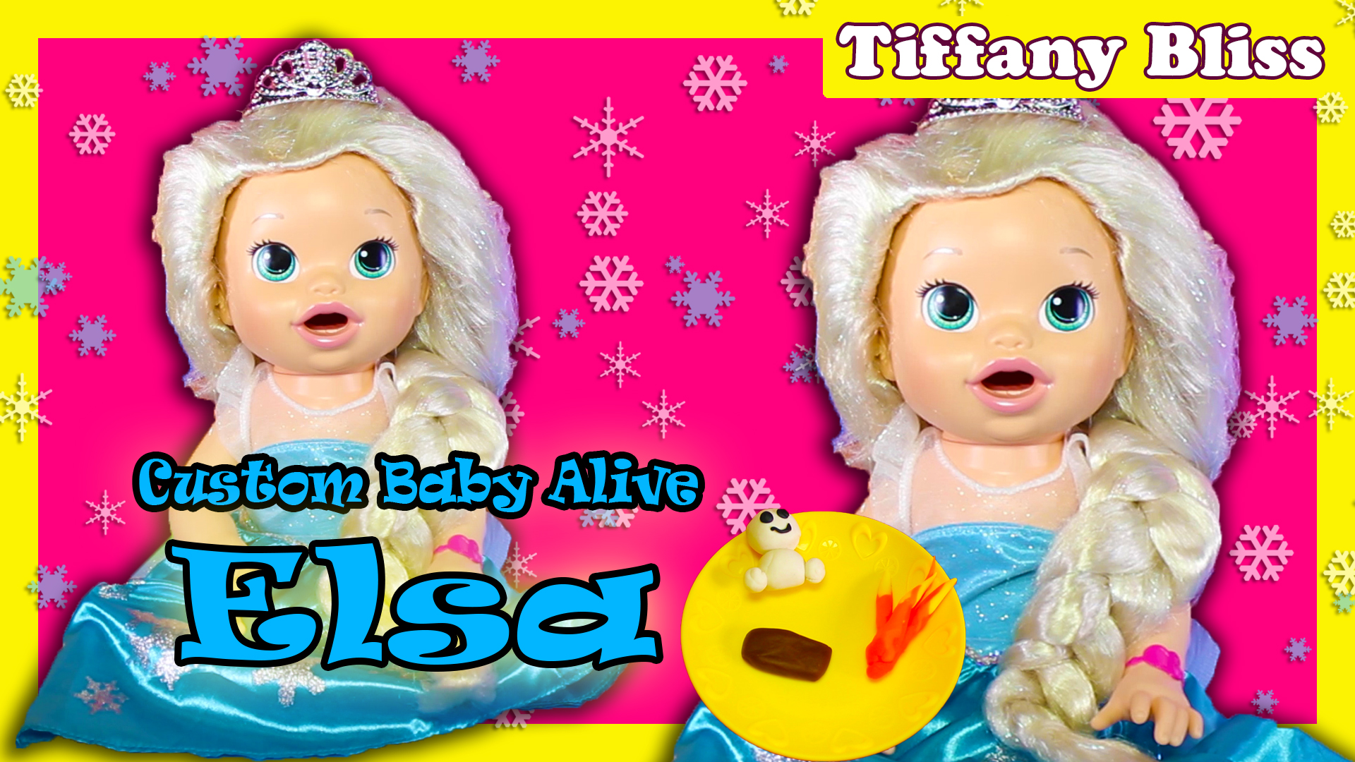 Amazon.co.jp: Frozen Elsa Custom Baby Alive Eats Snowgies Fire ...