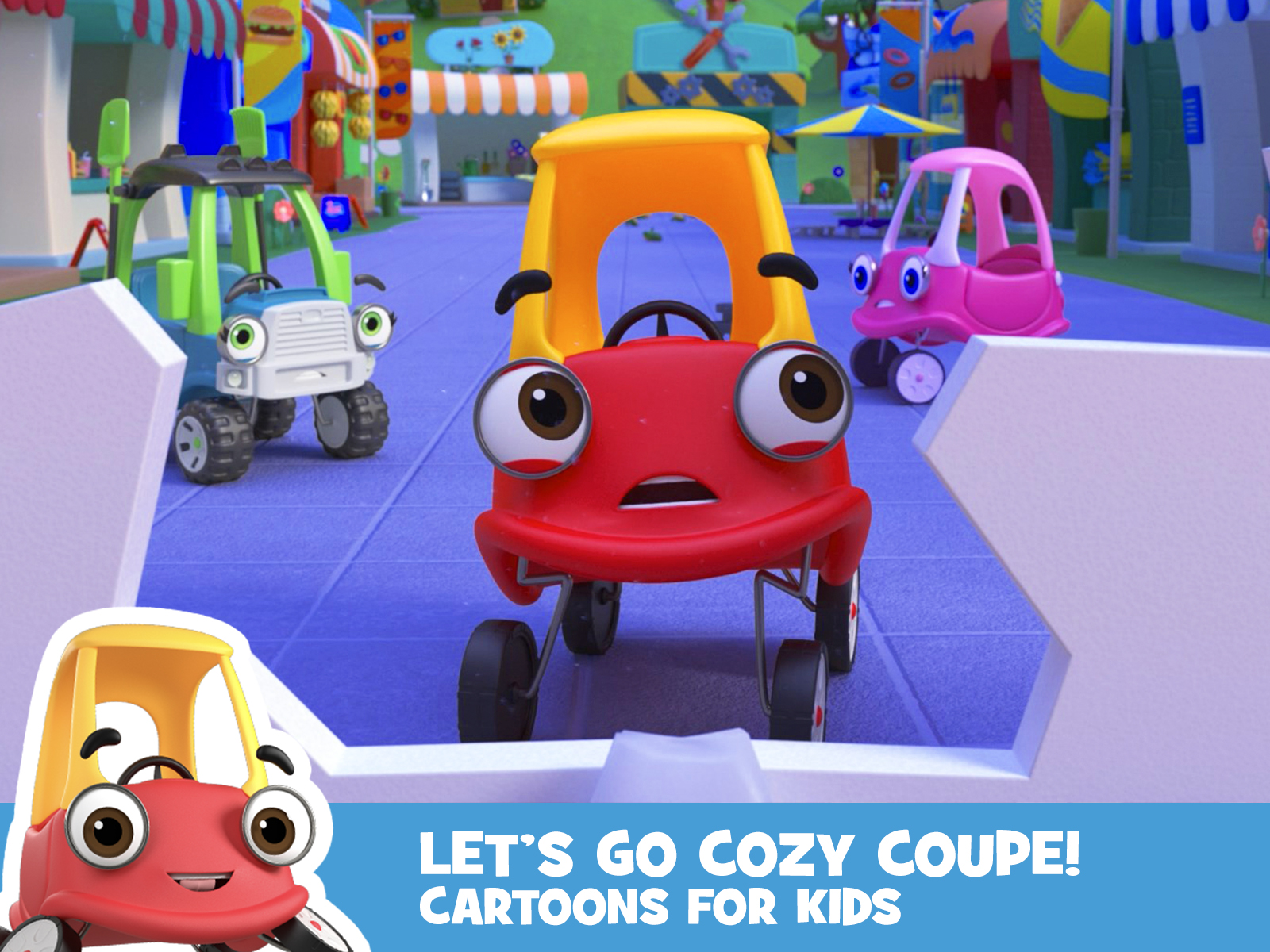 Prime Video: Let's Go Cozy Coupe! - Cartoons for Kids