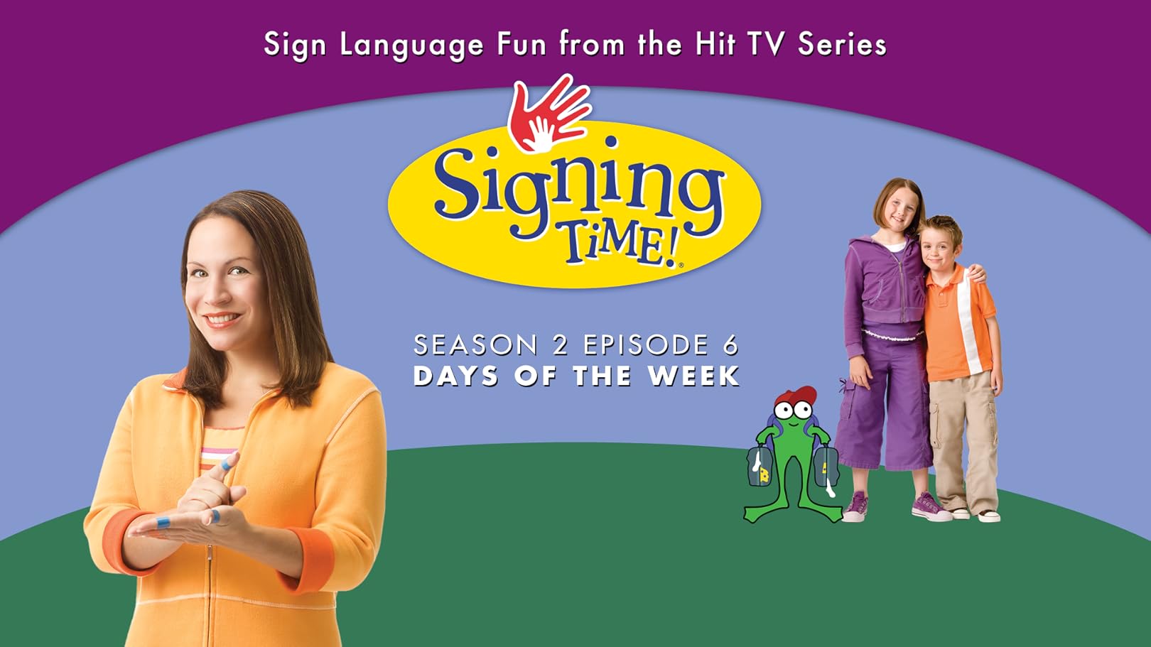 Amazon.com: Signing Time Season 2 Episode 6: Days of the Week : Rachel ...