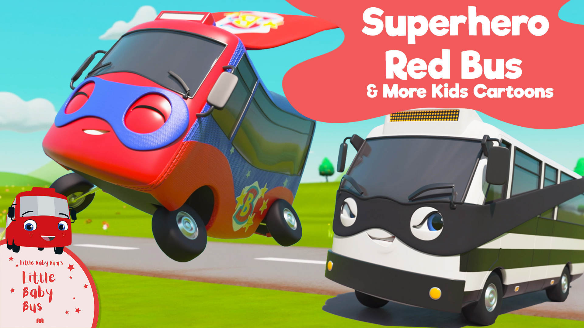 Prime Video: Little Baby Bus - Superhero Red Bus & More Kids Cartoons