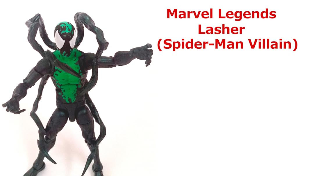 Watch Clip: Marvel Legends Lasher (Spider-Man Villain) | Prime Video