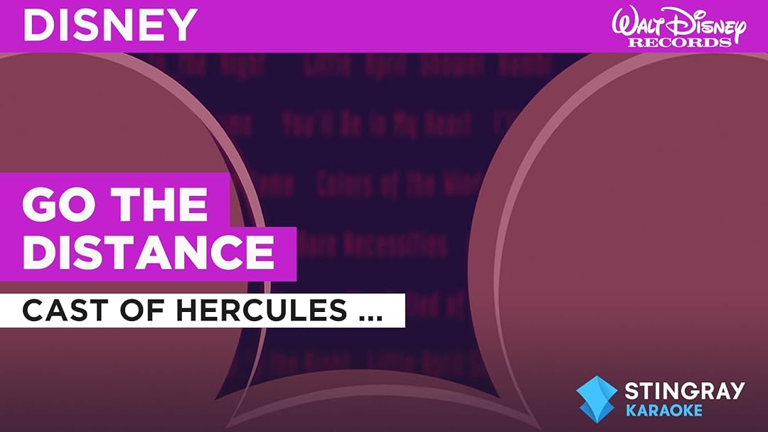 Prime Video: Go The Distance in the Style of Cast of Hercules (Disney ...
