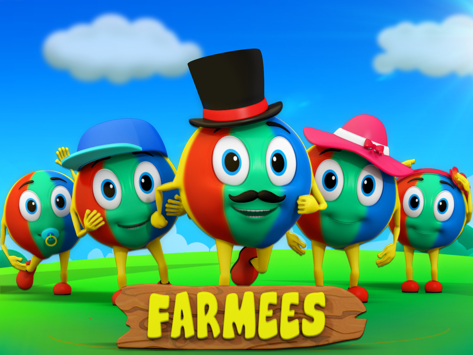 Prime Video: Farmees - Nursery Rhymes and Kids Songs