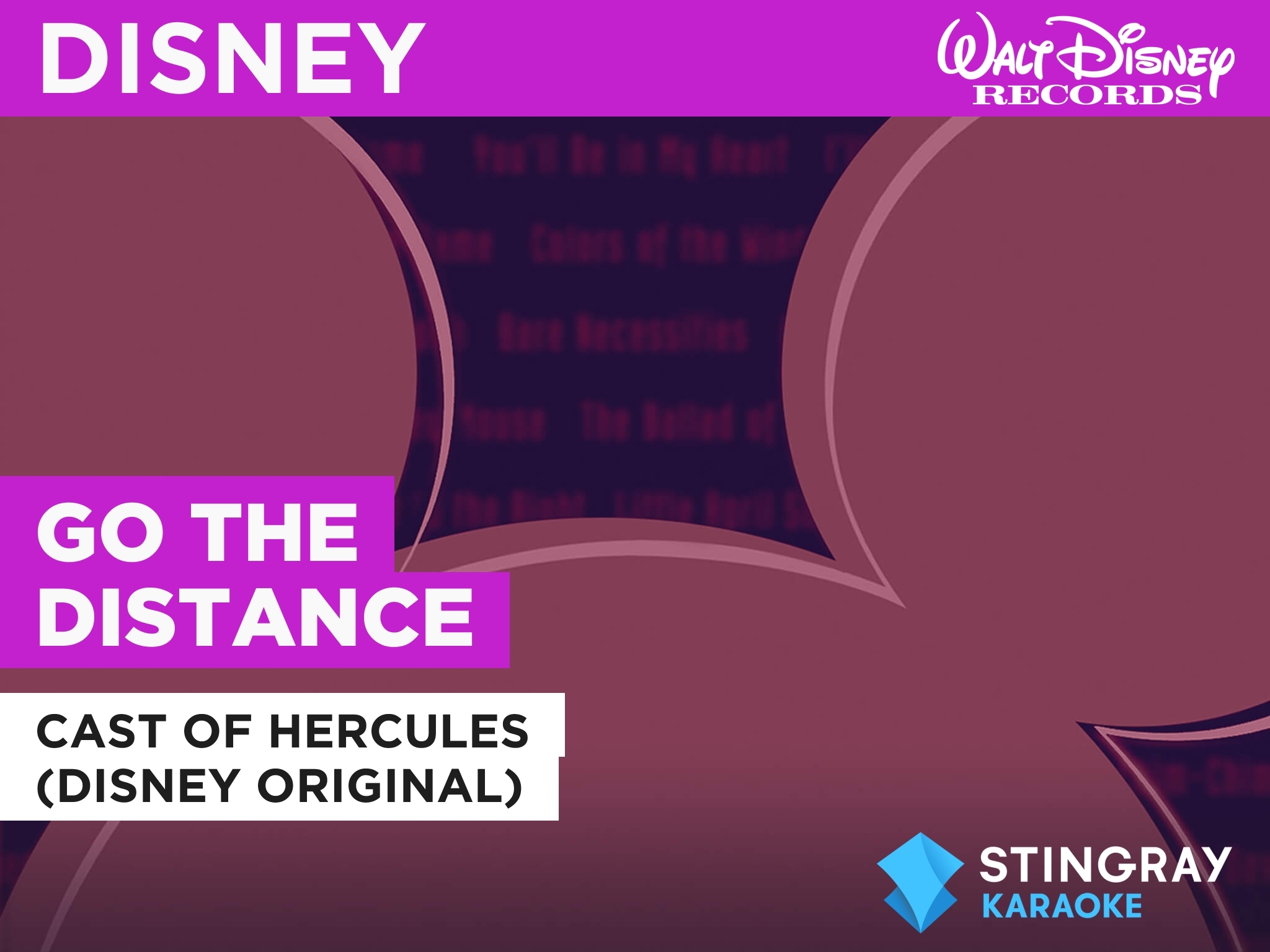 Prime Video: Go The Distance in the Style of Cast of Hercules (Disney ...