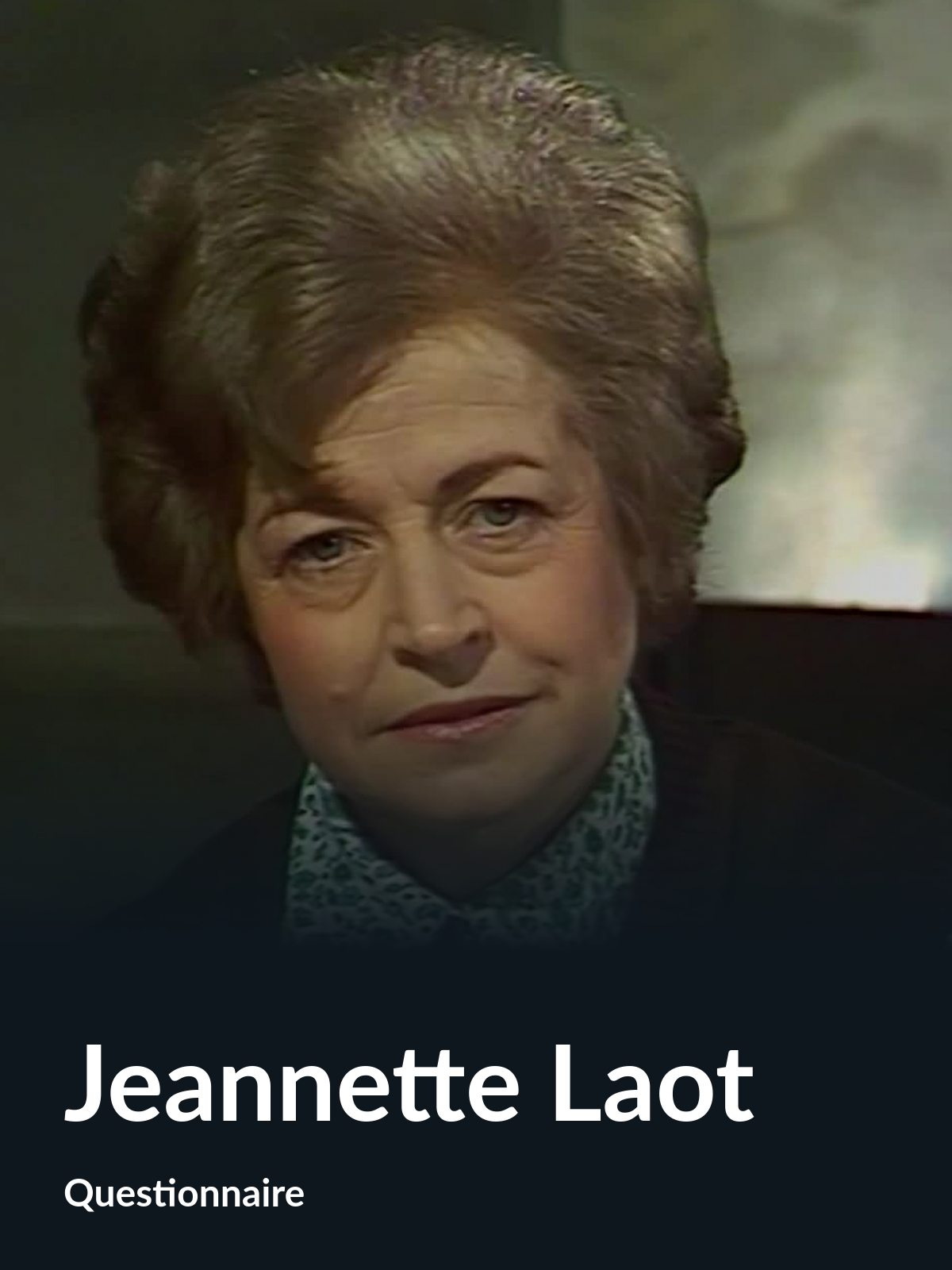 Prime Video: Jeannette Laot (Questionnaire)
