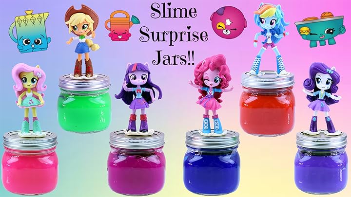 Amazon.co.jp: My Little Pony Equestria Girls Slime Surprises with ...