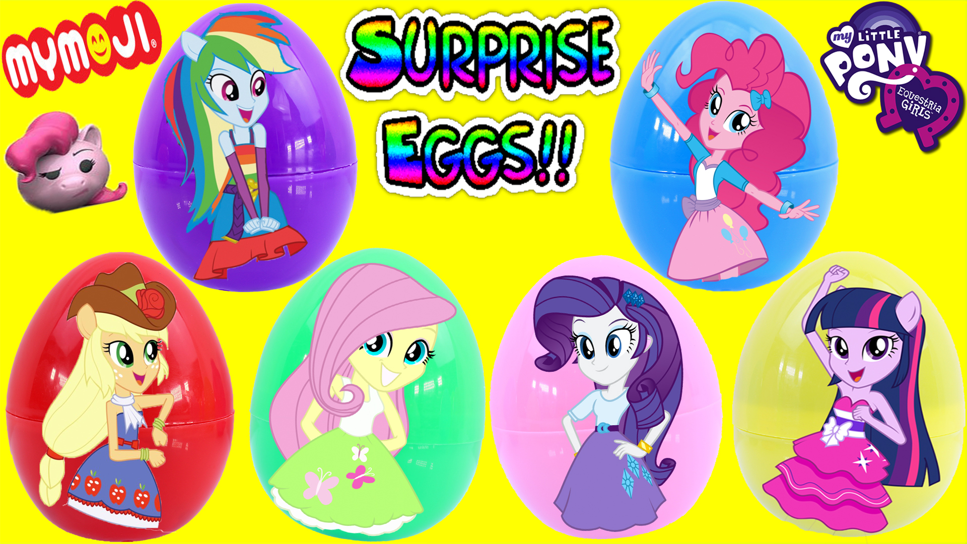 Amazon.co.jp: MY LITTLE PONY Equestria Girls Surprise Toy Eggs | MLP ...