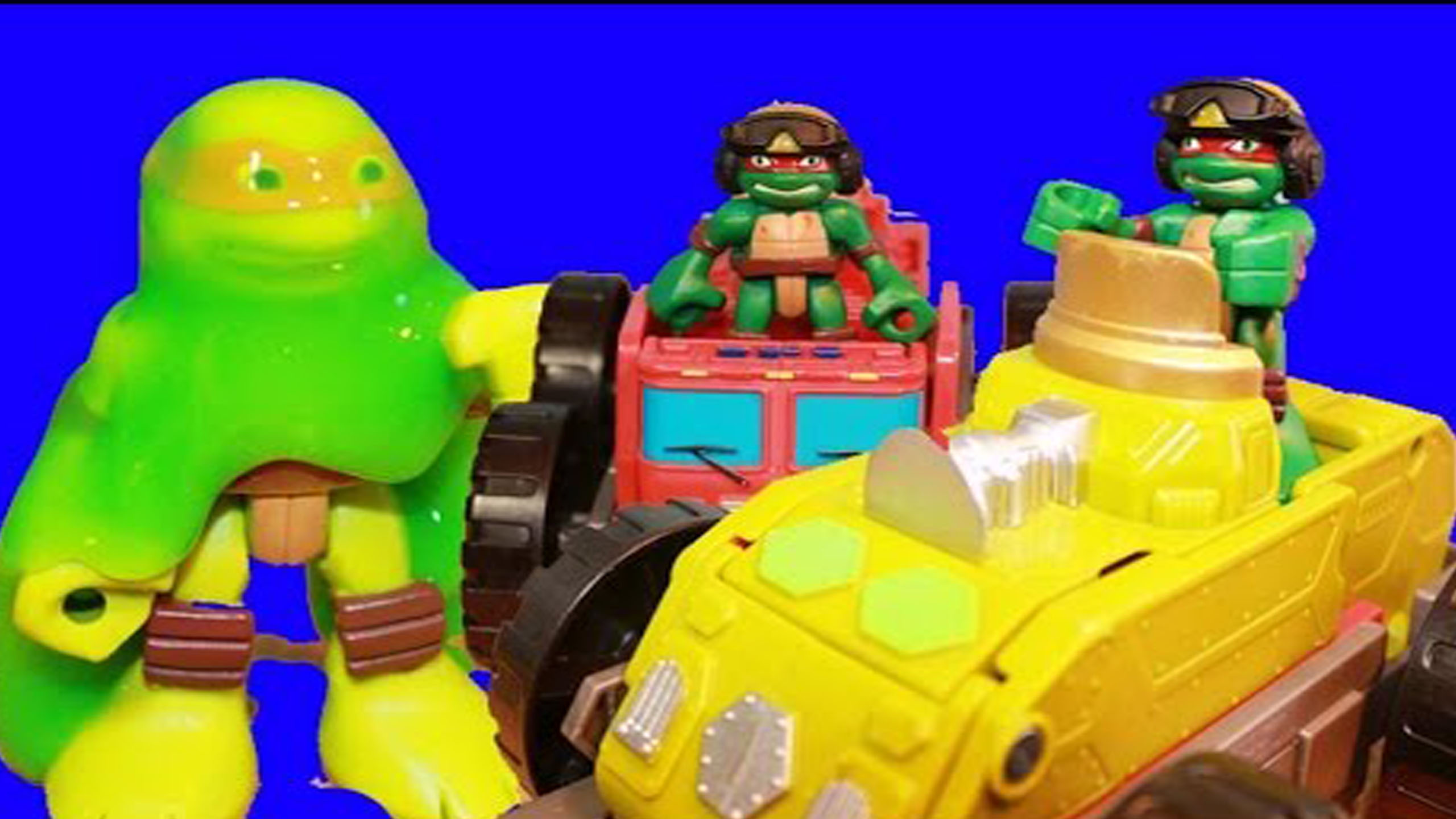 Amazon.co.jp: Ninja Turtles TMNT Mickey GETS SLIMED Huge PRANK ...