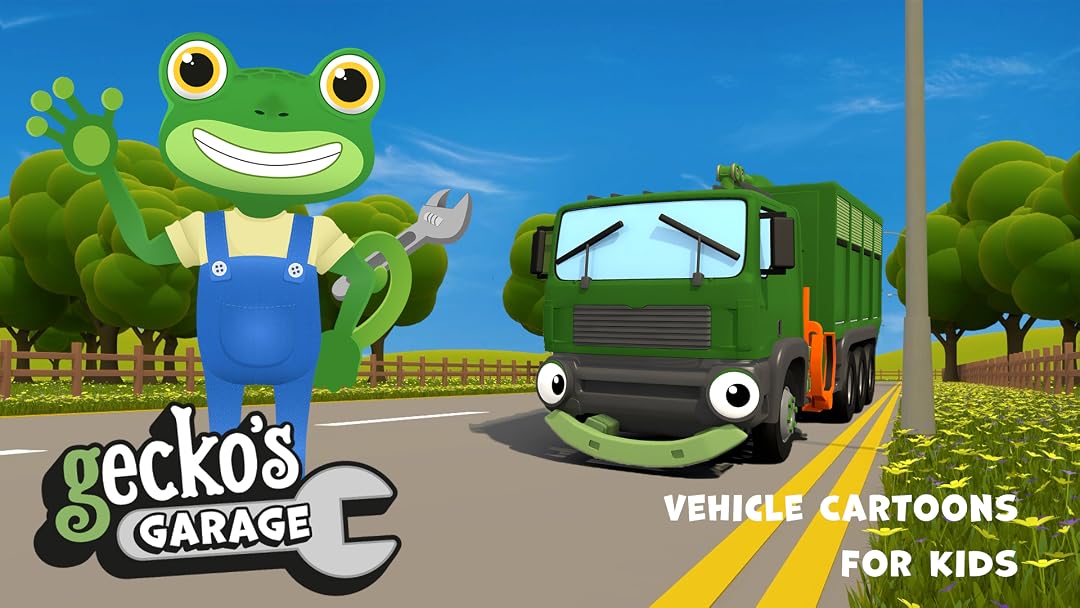 Prime Video: Gecko's Garage - Vehicle Cartoons for Kids