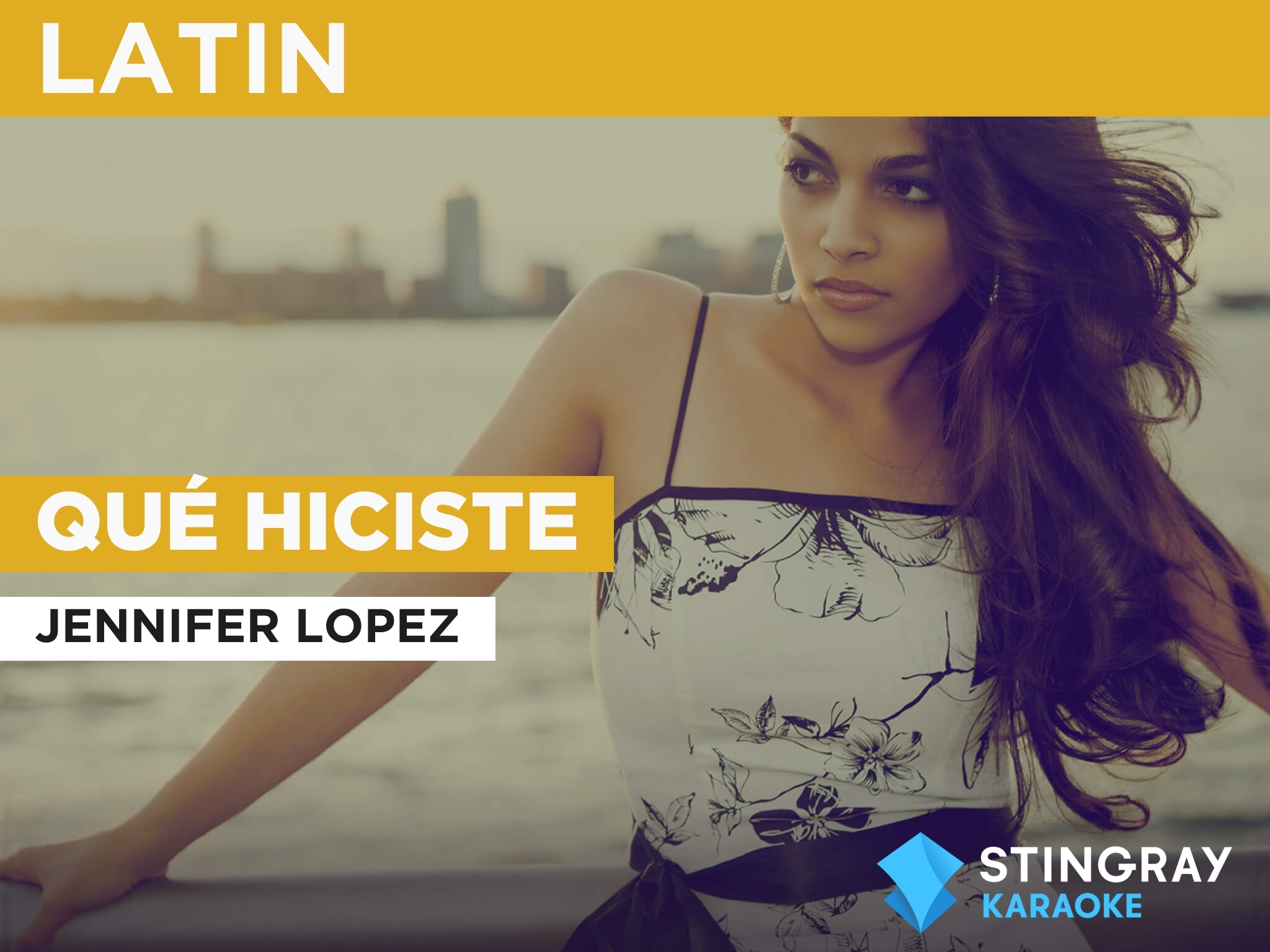 Prime Video: Qué Hiciste in the Style of Jennifer Lopez