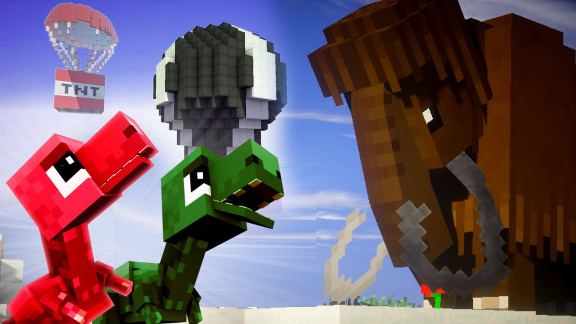 Watch Clip: Xylophoney - The Minecraft Dinosaur Park | Prime Video