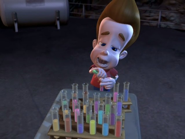 Jimmy Neutron Thinking