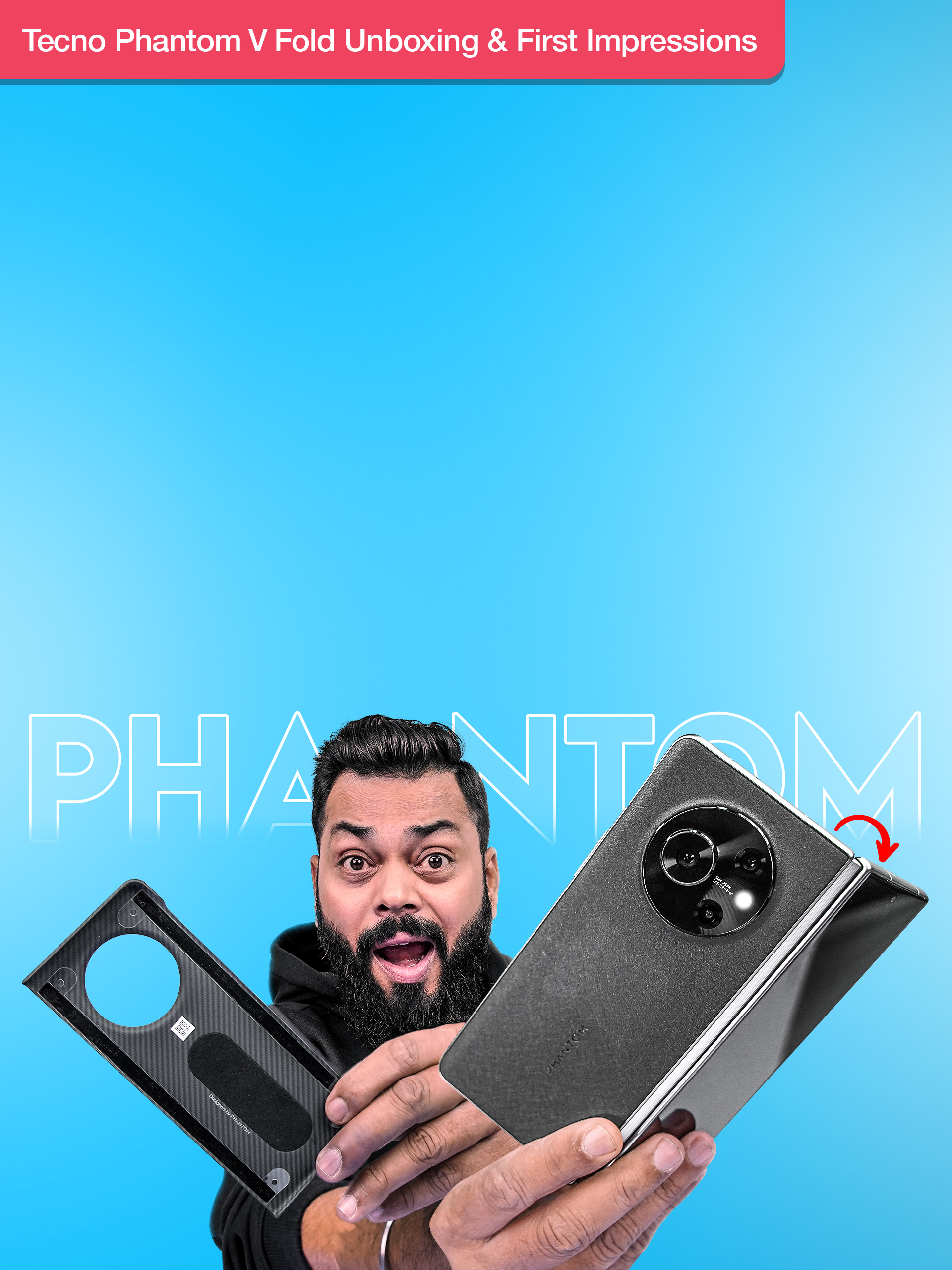 Prime Video: Tecno Phantom V Fold Unboxing & First Impressions