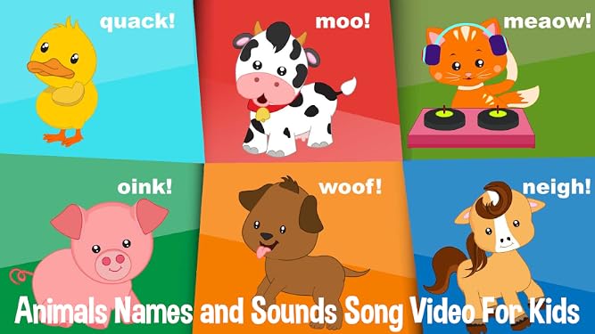 Animals Pictures For Kids With Sounds