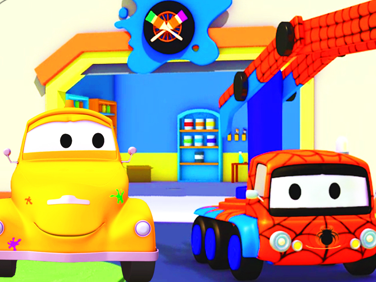 Prime Video: Tom The Tow Truck's Paint Shop