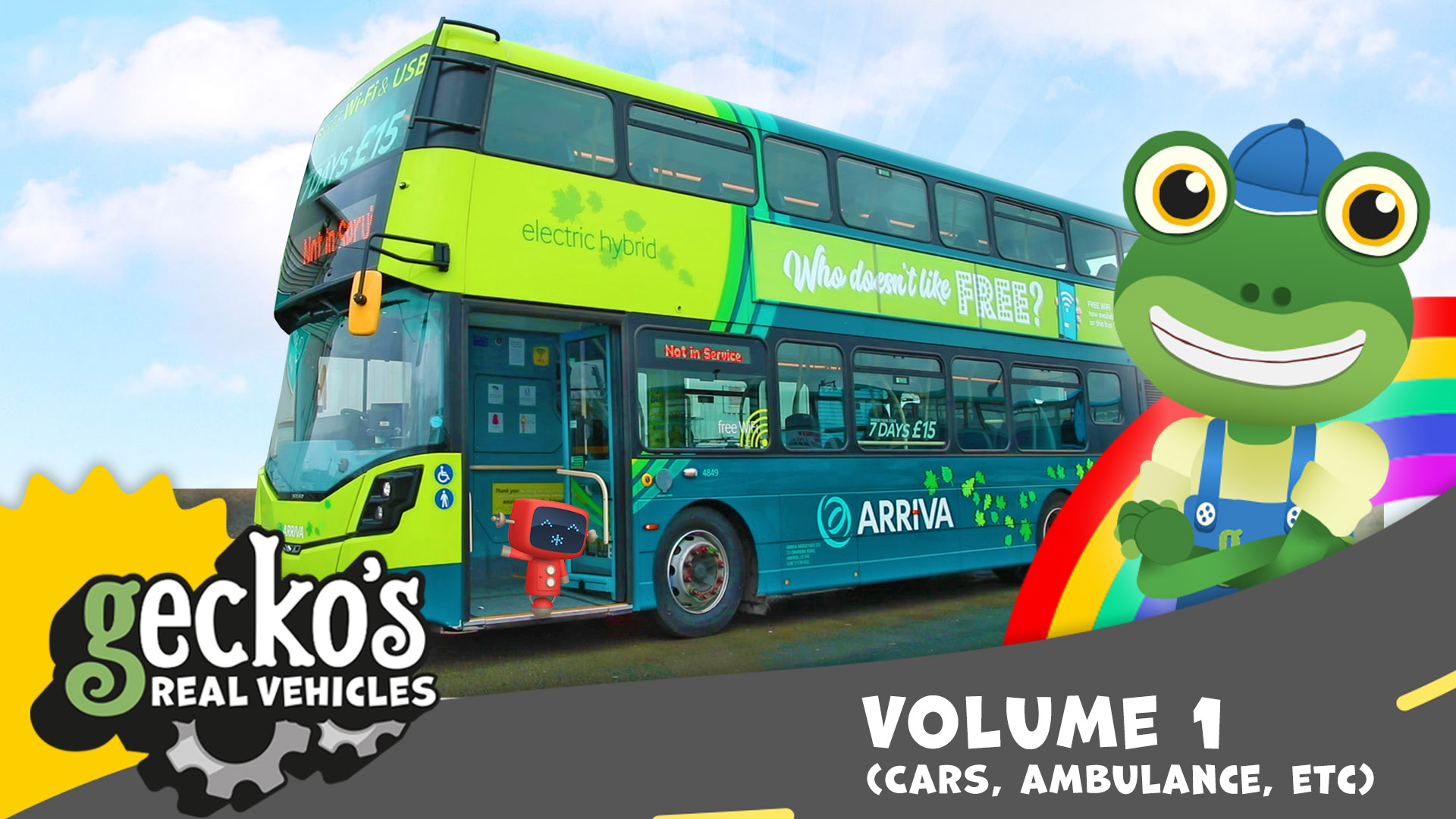 Prime Video: Gecko's Garage Real Vehicles Volume 1 (Cars, Ambulance, etc)