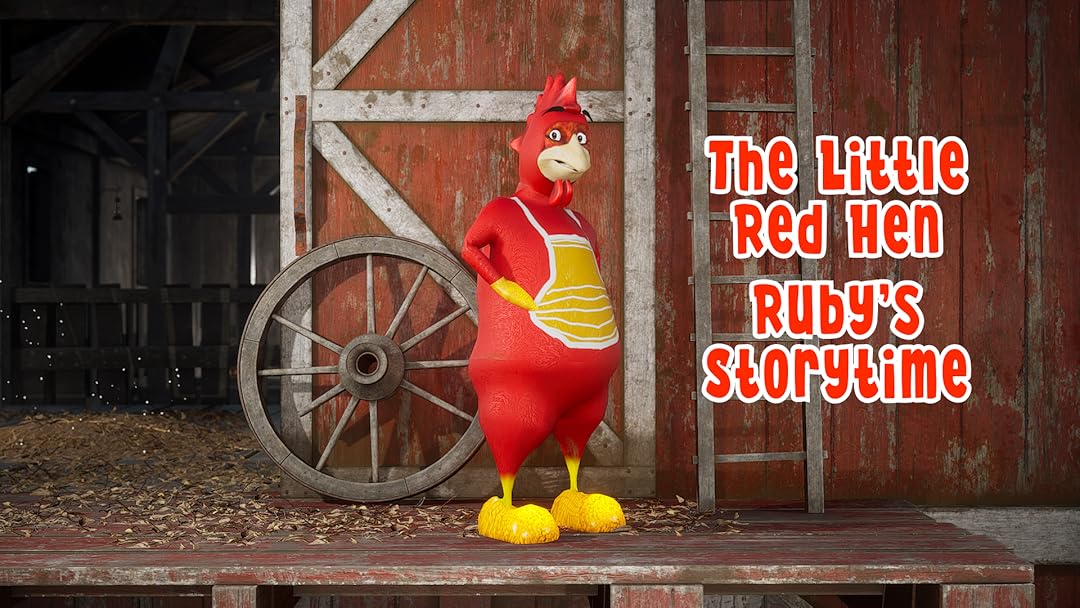 Amazon.com: The Little Red Hen, Ruby's Storytime : Jena Rundus, Jena ...