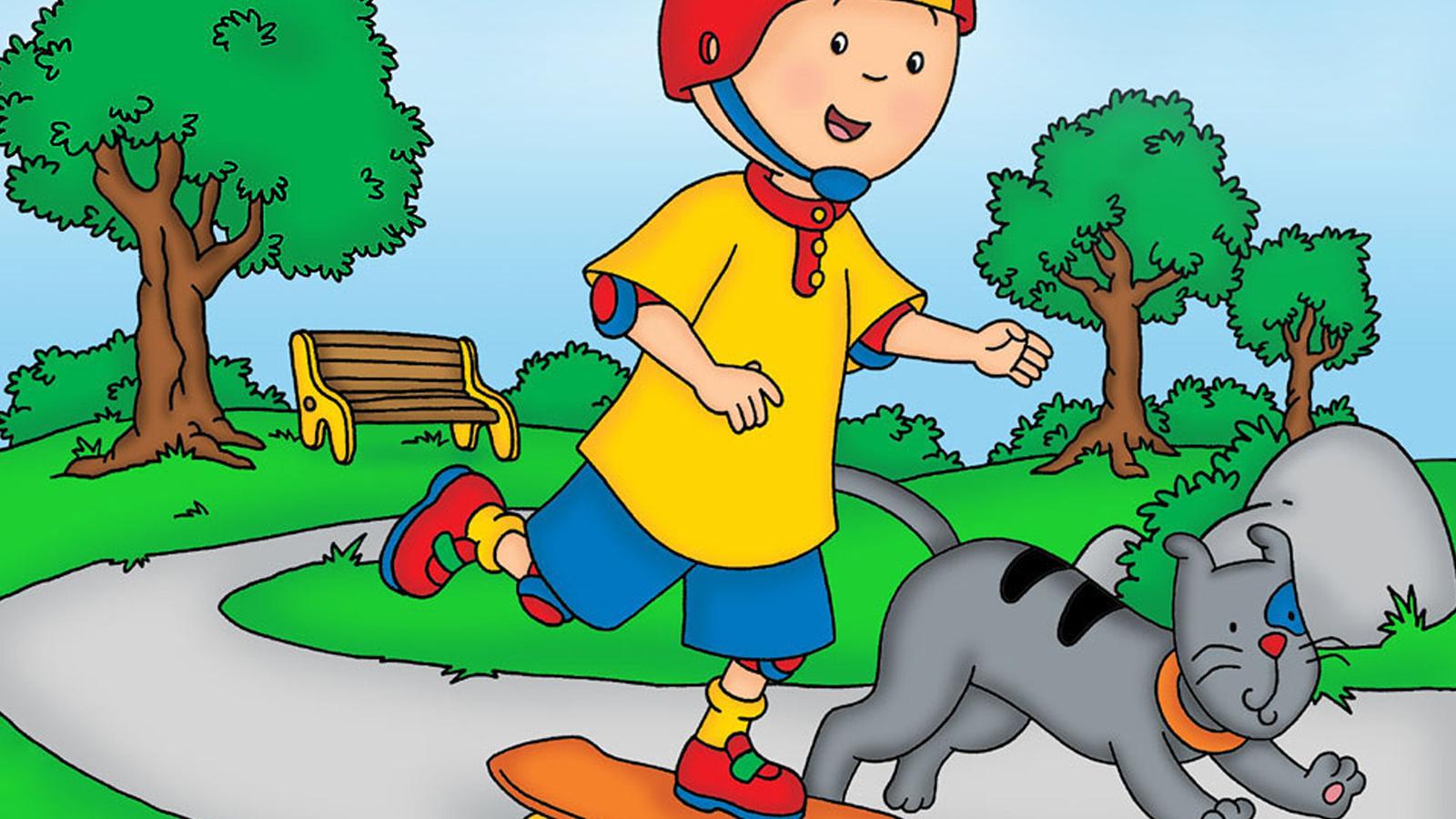 Caillou Dad Mad
