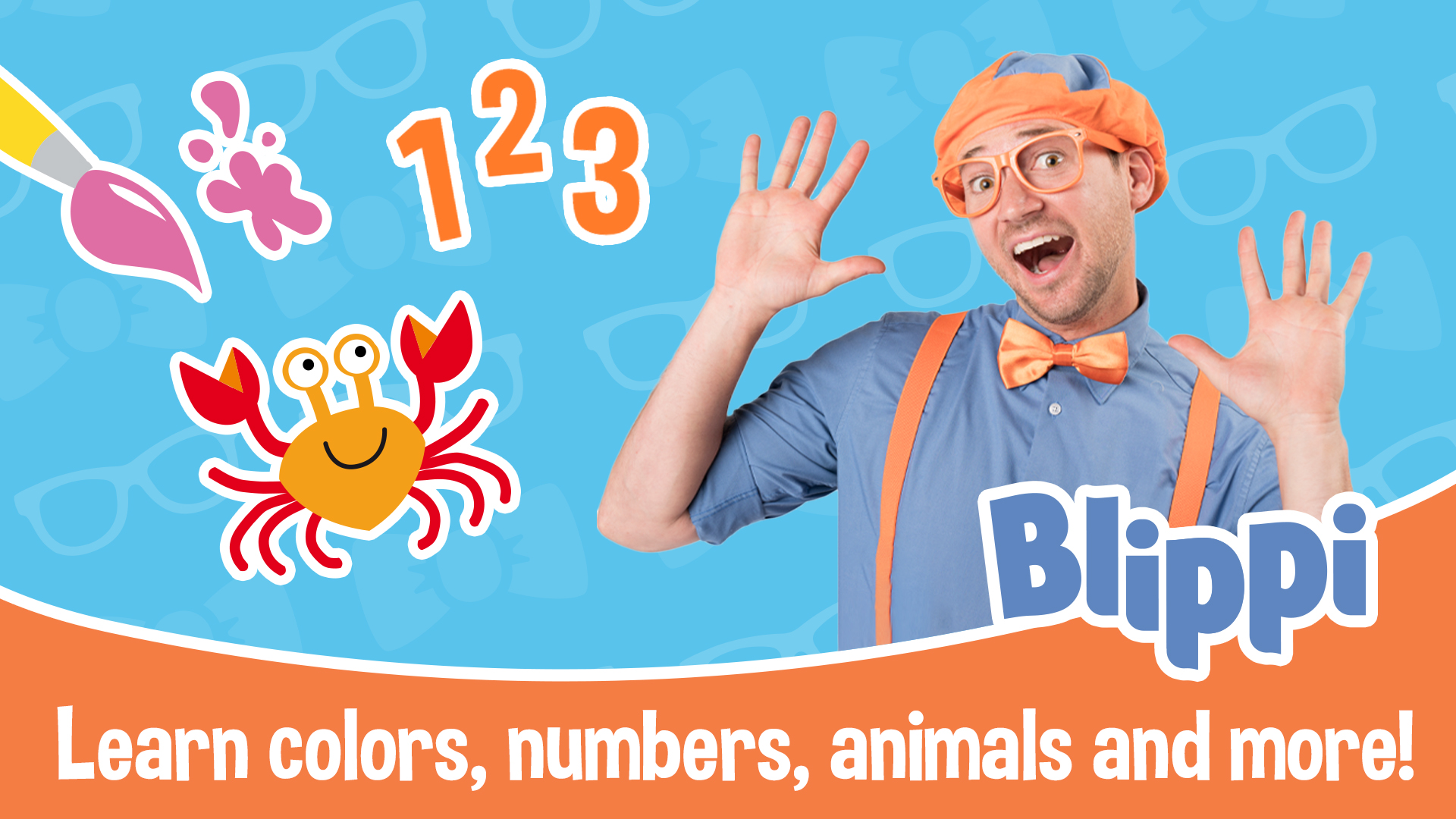 Amazon.com: Blippi - Learn Colors, Numbers, Animals and More! : Stevin ...
