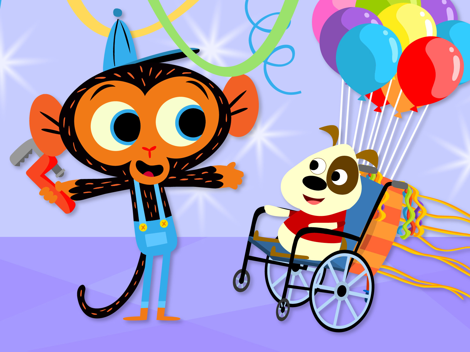 Prime Video: Mr. Monkey, Monkey Mechanic - Super Simple