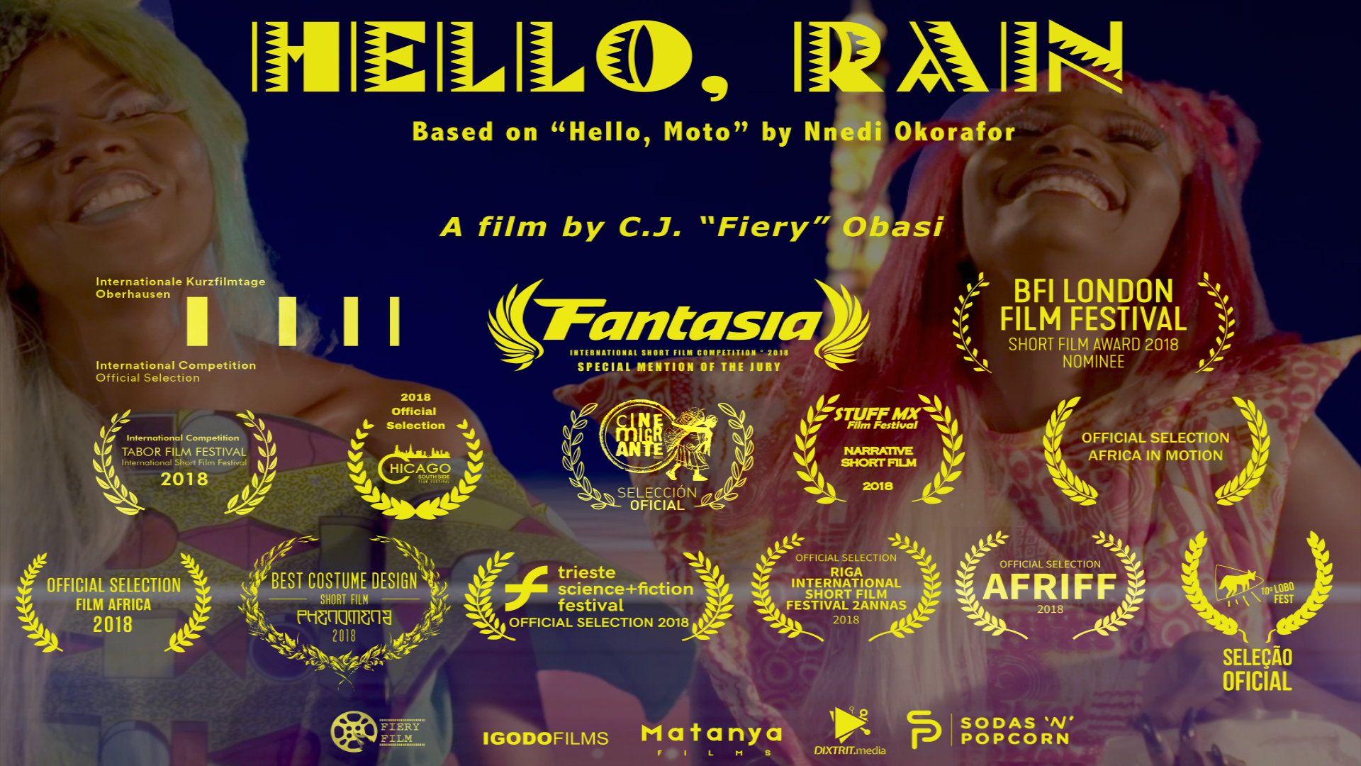 Amazon.com: HELLO, RAIN : Keira Hewatch, Tunde Aladese, Ogee Nelson, C ...