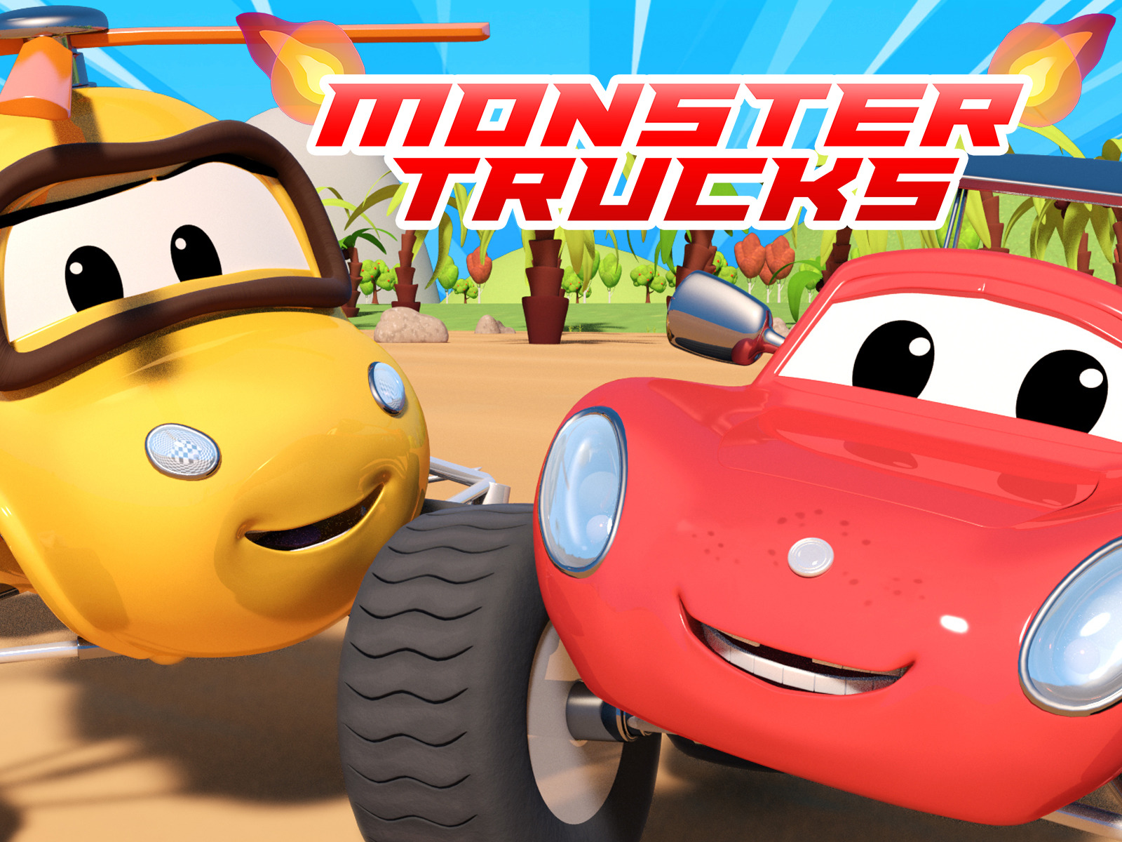 Prime Video: Monster Trucks - Truck Cartoon for Kids