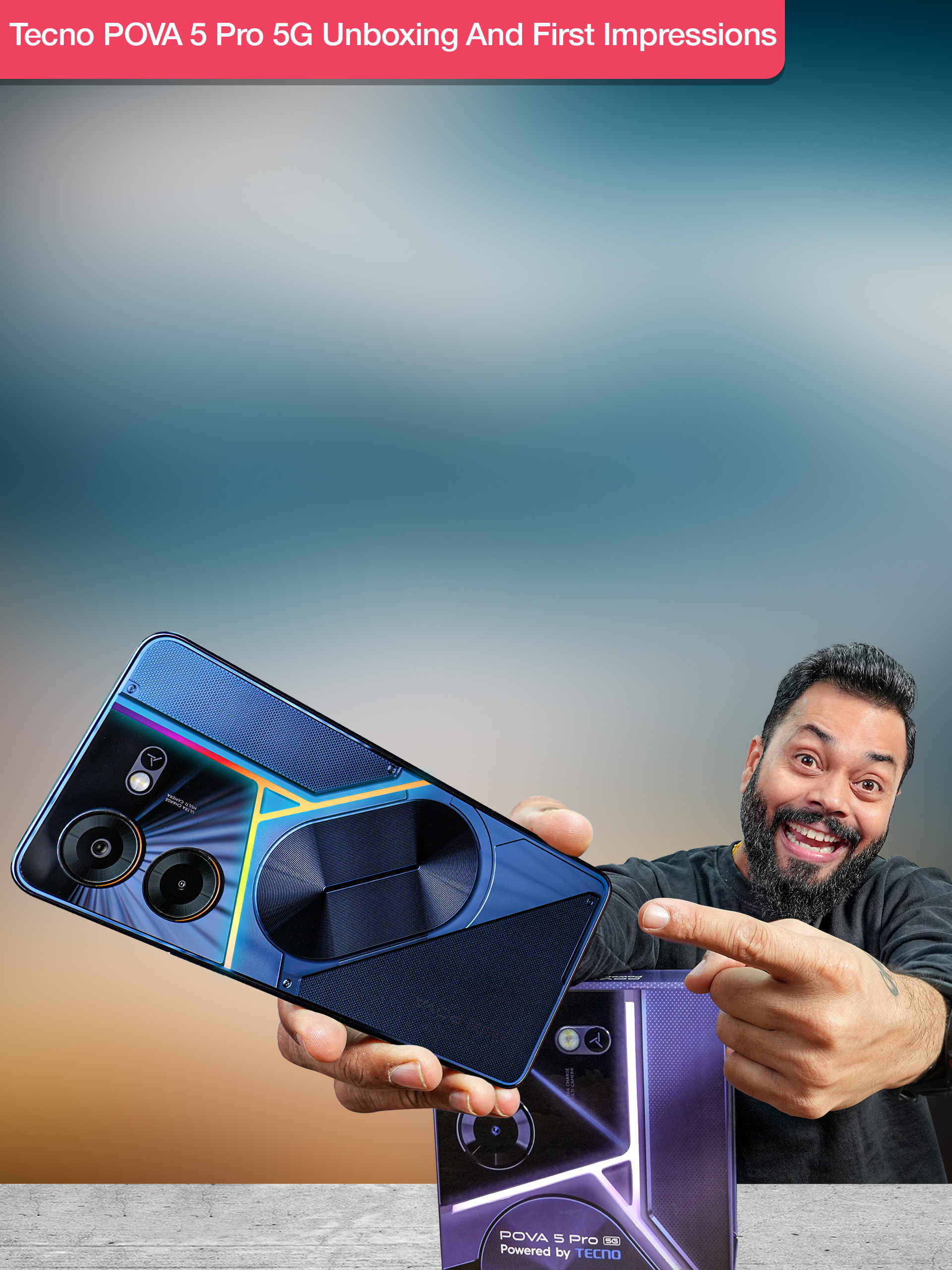 Prime Video: Tecno POVA 5 Pro 5G Unboxing And First Impressions