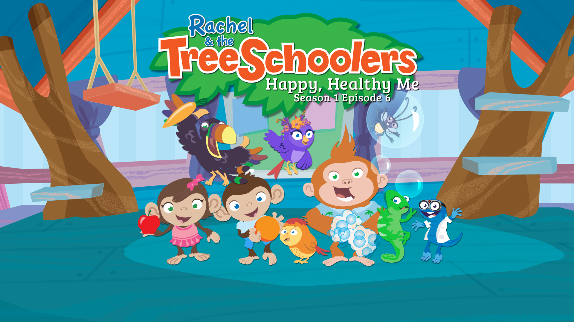 Watch Rachel and the TreeSchoolers Season 1 Episode 6: Happy Healthy Me ...