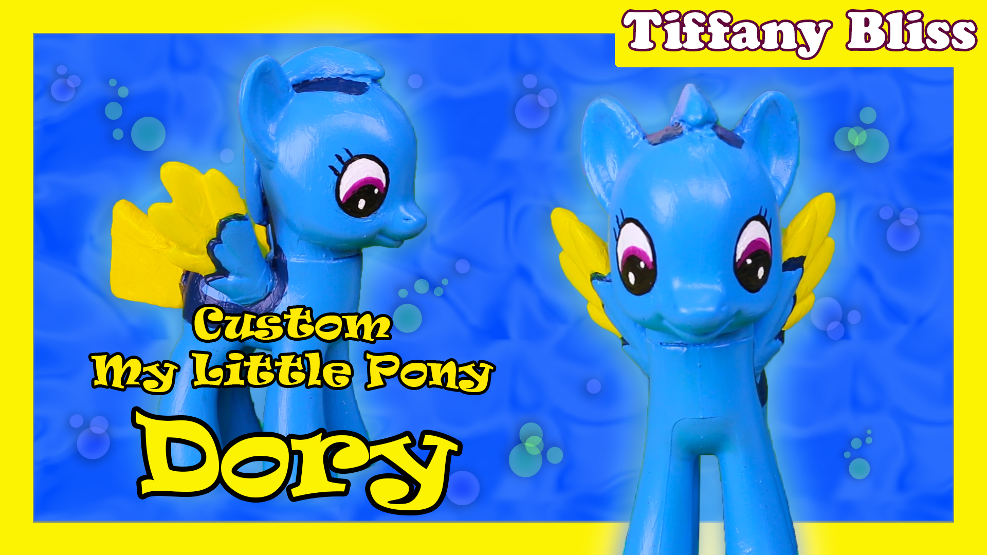 Amazon.co.jp: Finding Dory Custom My Little Pony Figure How To Tutorial ...