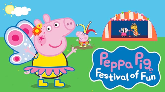 Peppa Pig English Fun Fair Clipart